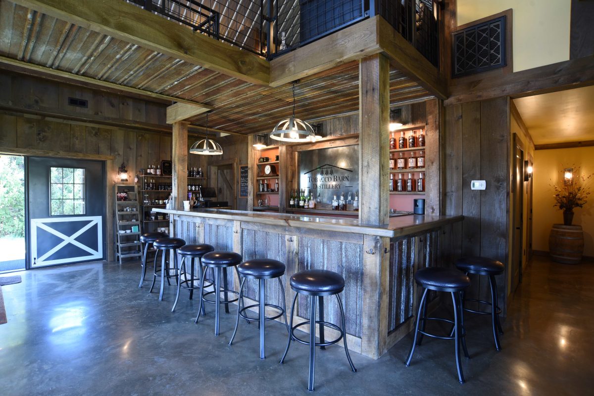Visit the Tasting Room at Tobacco Barn Distillery | Bourbon & Whiskey ...